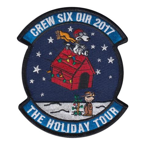 968 Eaacs Crew Six Oir Patch 968th Expeditionary Airborne Air Control