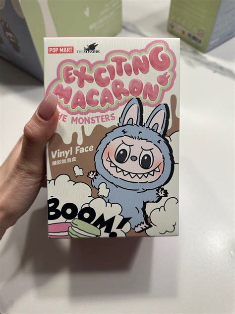 Pop Mart The Monsters Tasty Macarons Series Vinyl Face Blind Box