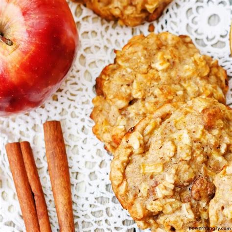 Vegan Applesauce Oat Cookies Oil Free Gf 3 Ing Powerhungry®