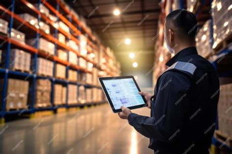 Smart Warehouse Inventory Management System Concept A Manager Using