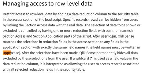Section Access Qlik Community 2126472