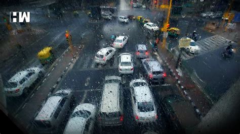 Delhi Air Pollution No Respite For City Despite Rain Aqi Still Stands