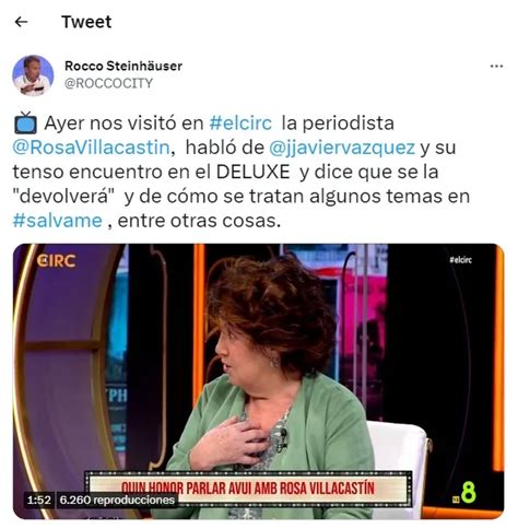 Rosa Villacastín sin filtros contra Jorge Javier Está subyugado por Rocío Carrasco