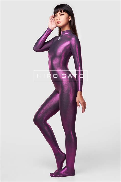 Mystique Spandex Catsuit Blackpink Metallic Hiro Gato