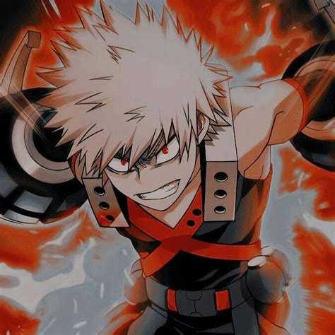 Katsuki Bakugou Boku No Hero Academia Personajes De Anime Dibujos Animados Bonitos Arte De