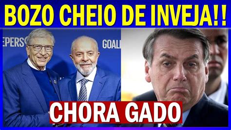 Lula recebe PRÊMIO de Bill Gates e é OVACIONADO de PÉ Gusttavo Lima