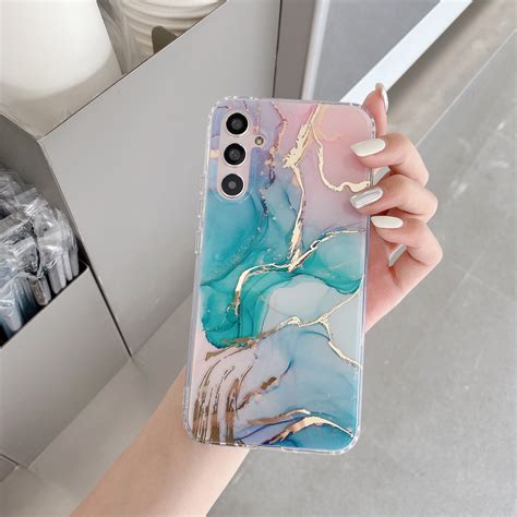 Allytech For Samsung Galaxy A14 5g Marble Case Cover Ultra Slim Fit