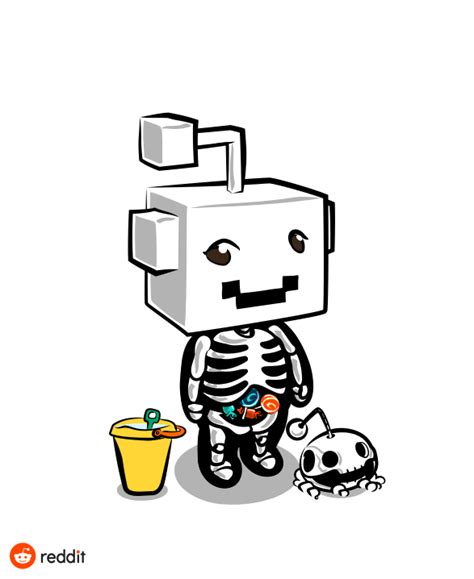 💀spooky Skeleton R Bucketheads