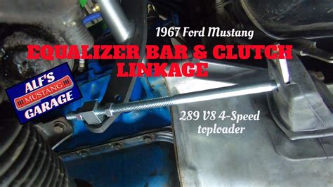 Z Bar Clutch Linkage Installation 1967 Ford Mustang Transmission