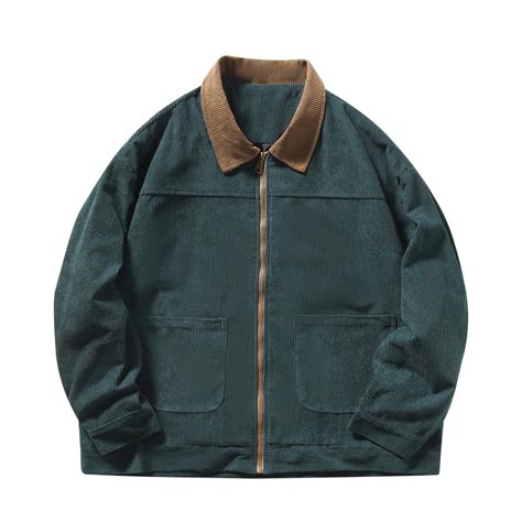 Tklpehg Mens Coats Long Sleeve Solid Color Fall Winter Warm Coats