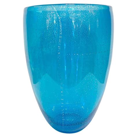 Blown Murano Glass Vase At 1stdibs