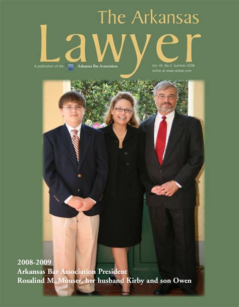 The Arkansas Lawyer Summer 2008 By Arkansas Bar Association Issuu