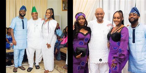 Chioma Spotted With Her Wedding Ring At Davidos Uncles Inauguration