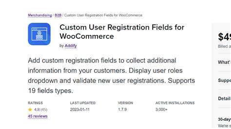 Custom User Registration Fields For Woocommerce Wookeeper