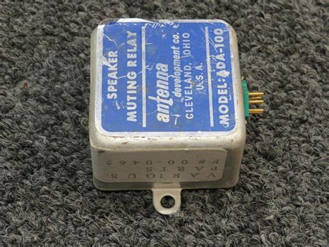 Ada 100 Antenna Development Muting Relay Speaker