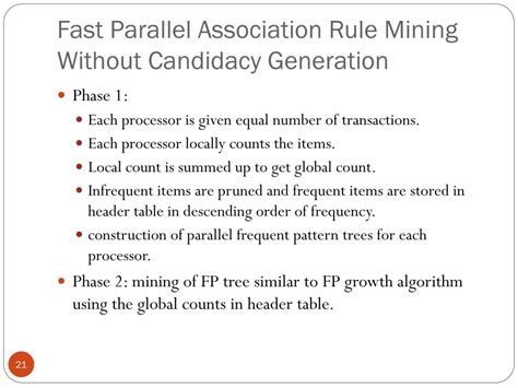 ppt parallel association rule mining powerpoint presentation free