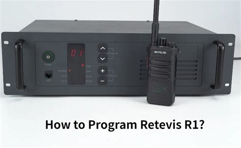 How To Program Retevis R W Analog Repeater