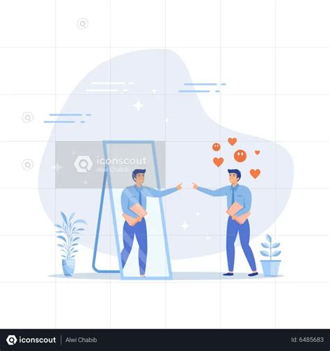 Best Self Acceptance Illustration Download In Png And Vector Format