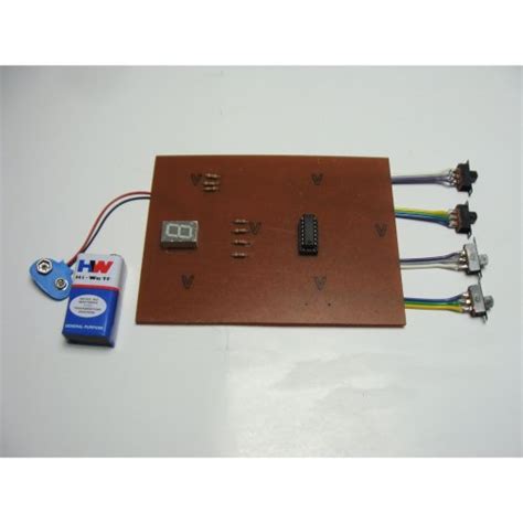 Binary To Decimal Converter Using IC And Seven Segment Display Techpacs Canada Limited