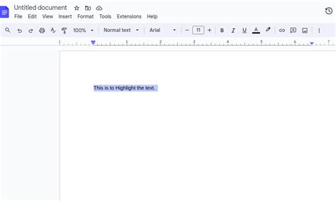 How To Highlight Text In Google Docs 2025 Guide GeeksforGeeks