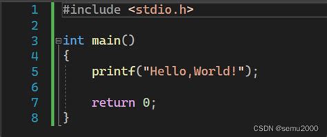 编程第一课Print Hello World printhello world CSDN博客