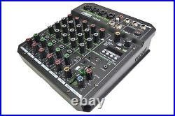 Compact 6 Channel Mixer With DSP Effects MP3 Player And Bluetooth Pro Audio Equipment
