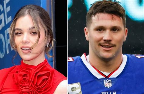 Josh Allen Hailee Steinfeld Have Romantic Dinner Date In Paris TMSPN