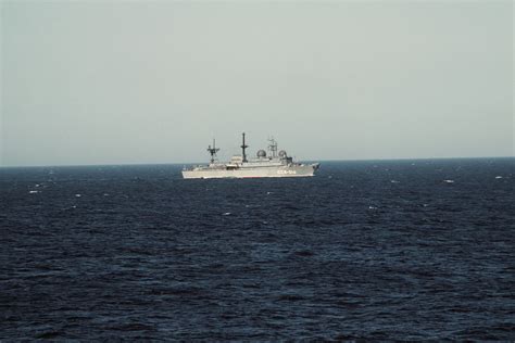A Starboard Bow View Of A Soviet Balzam Class General Intelligence