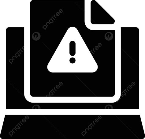 File Icon Concept Alert Vector Icon Concept Alert Png And Vector
