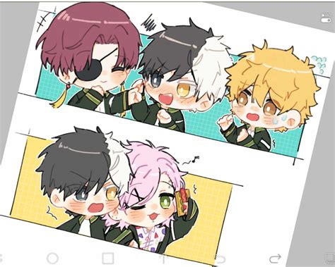 Sakura Haruka Hayato Suou Nirei Akihiko And Kiryuu Mitsuki Wind