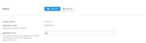 Javascript I Can T Start Node Js On Hosting Stack Overflow
