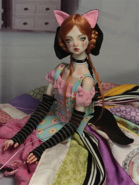 Beautiful Black Forgotten Hearts Porcelain Bjd Dolls