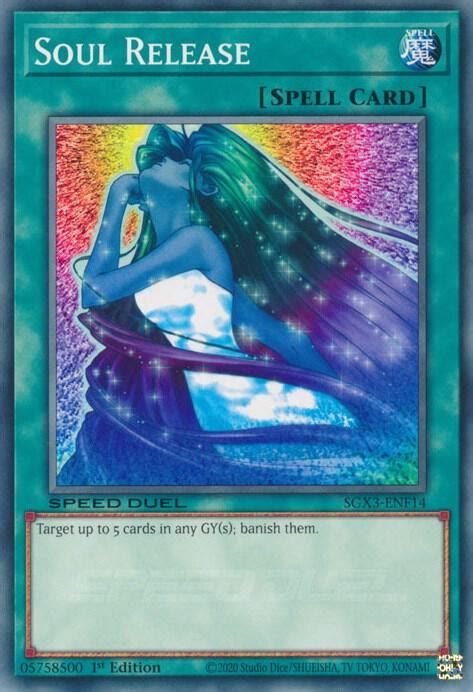 Soul Release Speed Duel Gx Duelists Of Shadows Yugioh