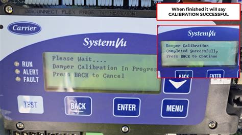 Systemvu Calibrating A Economizer Damper Youtube