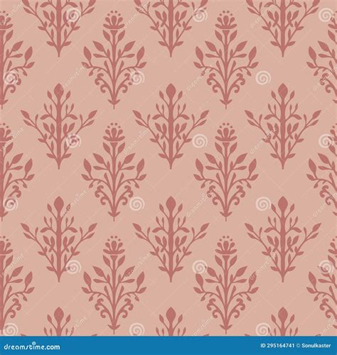 Floral Ornament With Leaves And Stems Branches Stock Illustration Illustration Of Pattern