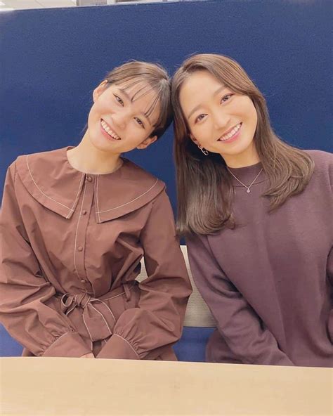 相内優香さんのインスタグラム写真 相内優香instagram 「可愛い2人がいましたよ☺️♪ モーサテ モーニングサテライト 片渕