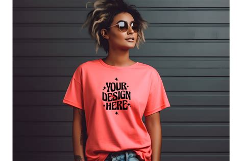 Big Comfort Colors T Shirt Mockup Graphic By Mockup Infinity · Creative