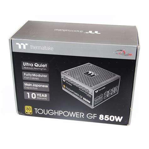 POWER SUPPLY (อุปกรณ์จ่ายไฟ) THERMALTAKE TOUGHPOWER GF 850W (80+ GOLD ...
