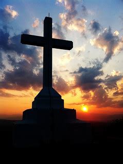 Holy Cross At Sunrise The Cross At The Top Of Cross Mounta Flickr