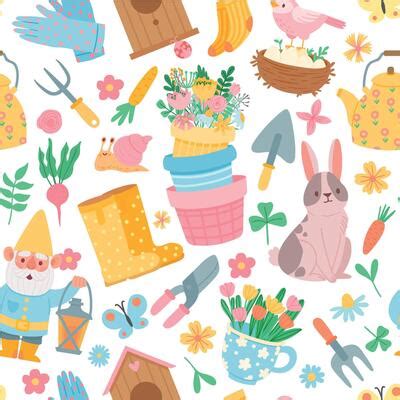 Garden Vector Art Icons And Graphics For Free Download