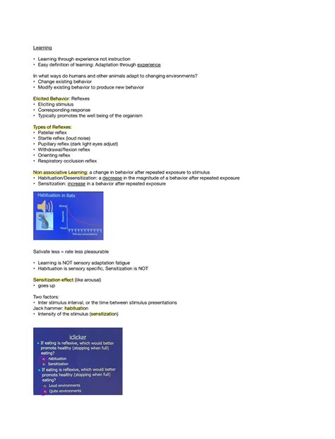 lecture 3 intro to psych behavior and learning learning learning