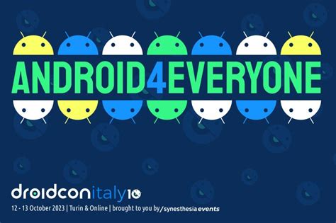 Droidcon Italy On Linkedin Androiddev Droidconitaly23 Android4everyone