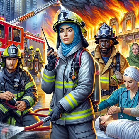 Swift Response Quells Commercial Complex Inferno Science Environment