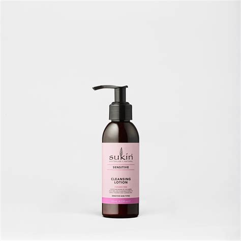 Sukin Natural Cleansing Lotion Sensitive 125ml Sukin Naturals Uk