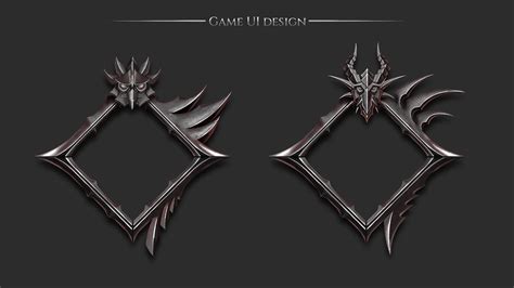 Metall Ui Frames Behance