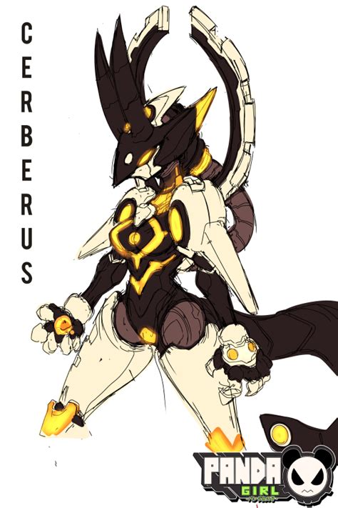 Pg Cerberus Sketch 2 By Endshark On Deviantart