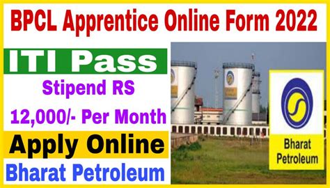 Bpcl Apprentice Form 2022 Iti Education