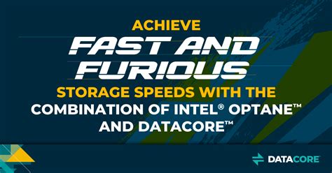 Intel Optane DataCore For Blazing Fast Storage Performance