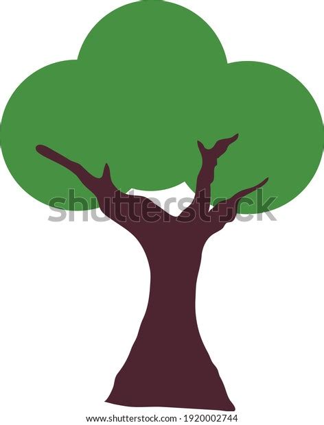 Tree Vecter Design Use Graphic Stock Vector Royalty Free Shutterstock