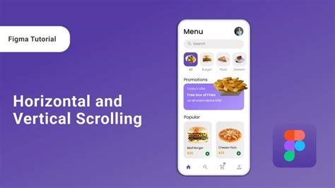 Horizontal And Vertical Scrolling In Figma Figma Tutorial Ux World